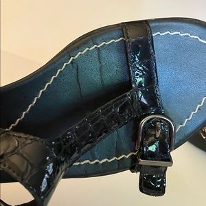 Vaneli | Shoes | Vaneli Taletha Black Strappy Back Adjustable Sandals ...